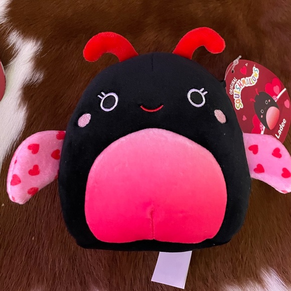 Squishmallows | Toys | Nwt Squishmallow Ladee Ladybug Love Bug ...
